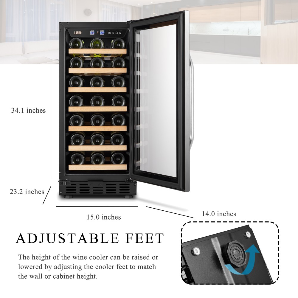 Lanbo 15 inch wine cooler store